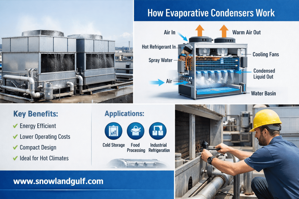 Evaporative Condensers for Coldrooms | Energy Efficient Cooling
