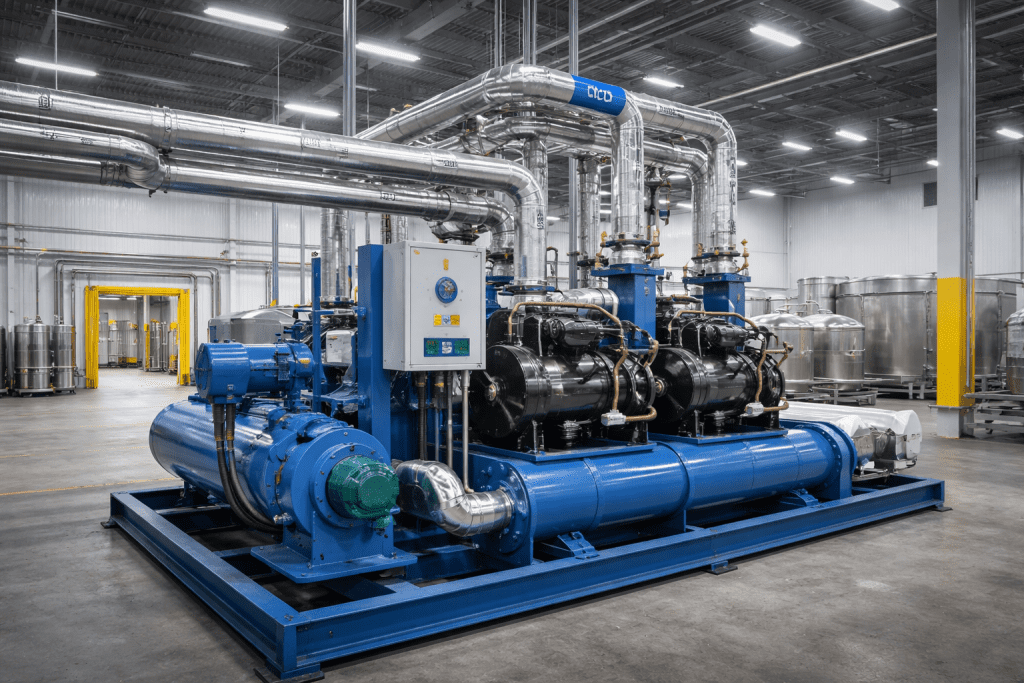 Glycol & Water Chillers for Cold Storage | Snowland