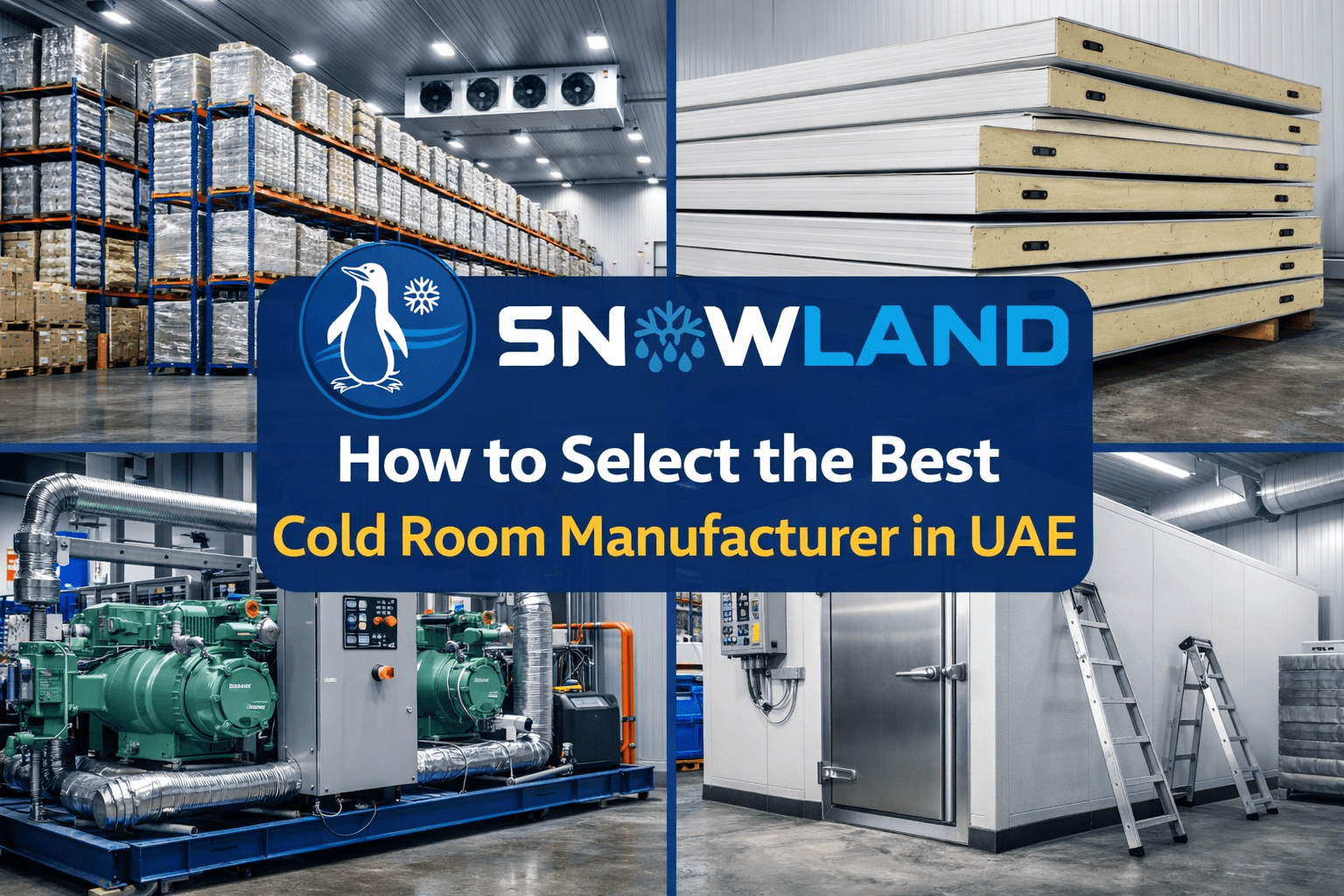 How to Select the Best Cold Room Manufacturer in UAE