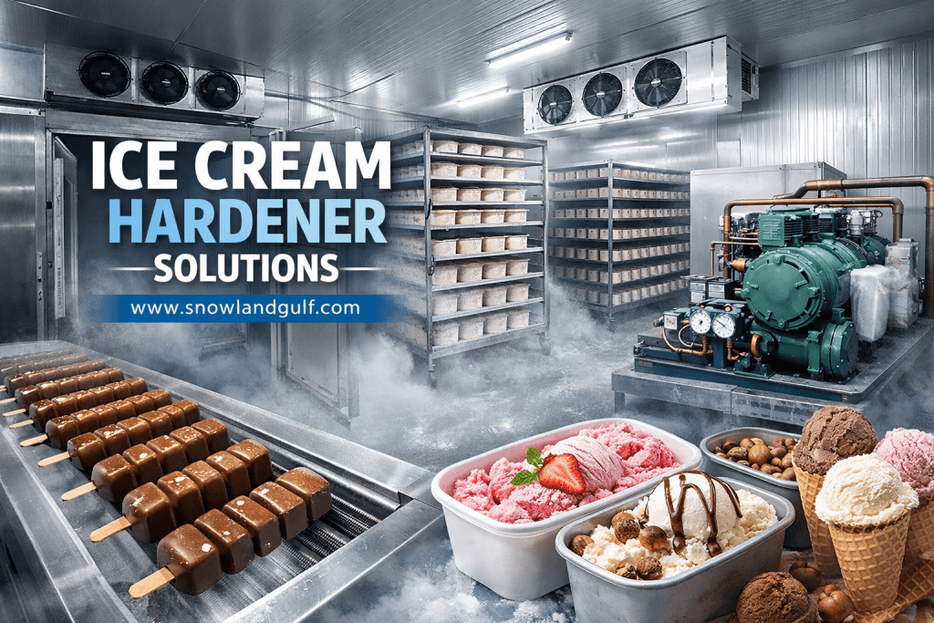 Ice Cream Hardener Solutions | Snowland – Cold Room Supplier