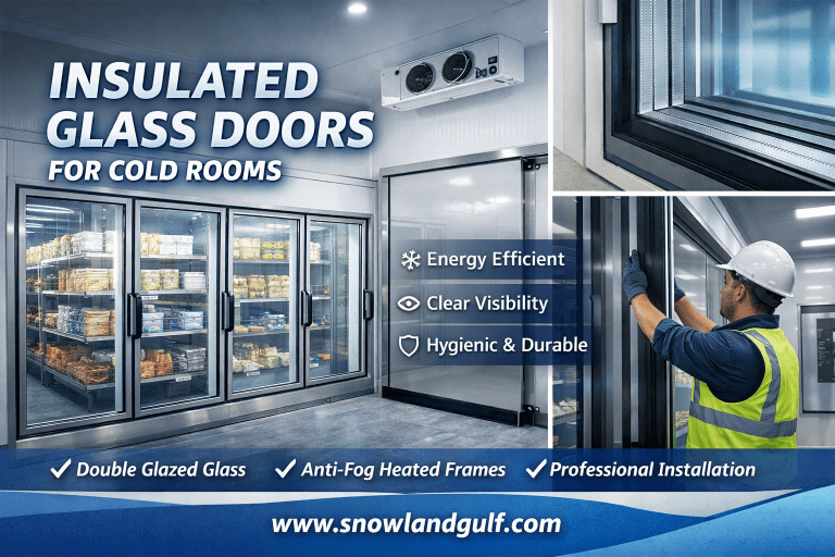 Insulated Glass Doors | Snowland Cooling Systems LLC